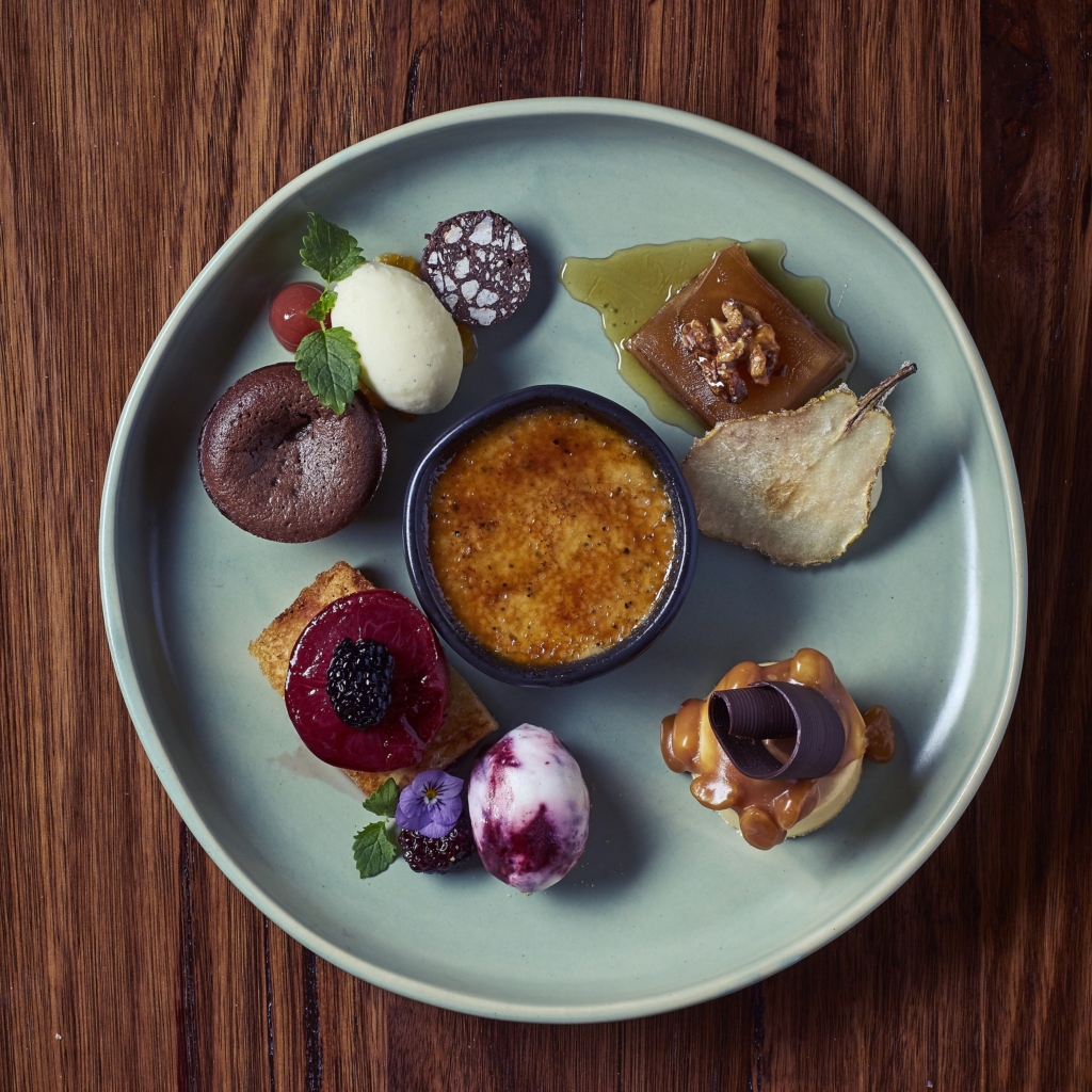 Dessert tasting plate – The Woodhouse